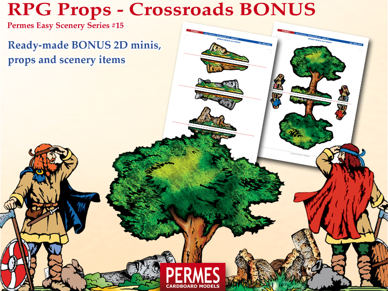 Crossroads MODKIT and BONUS minis - PERMES | Scenery and Accessories ...