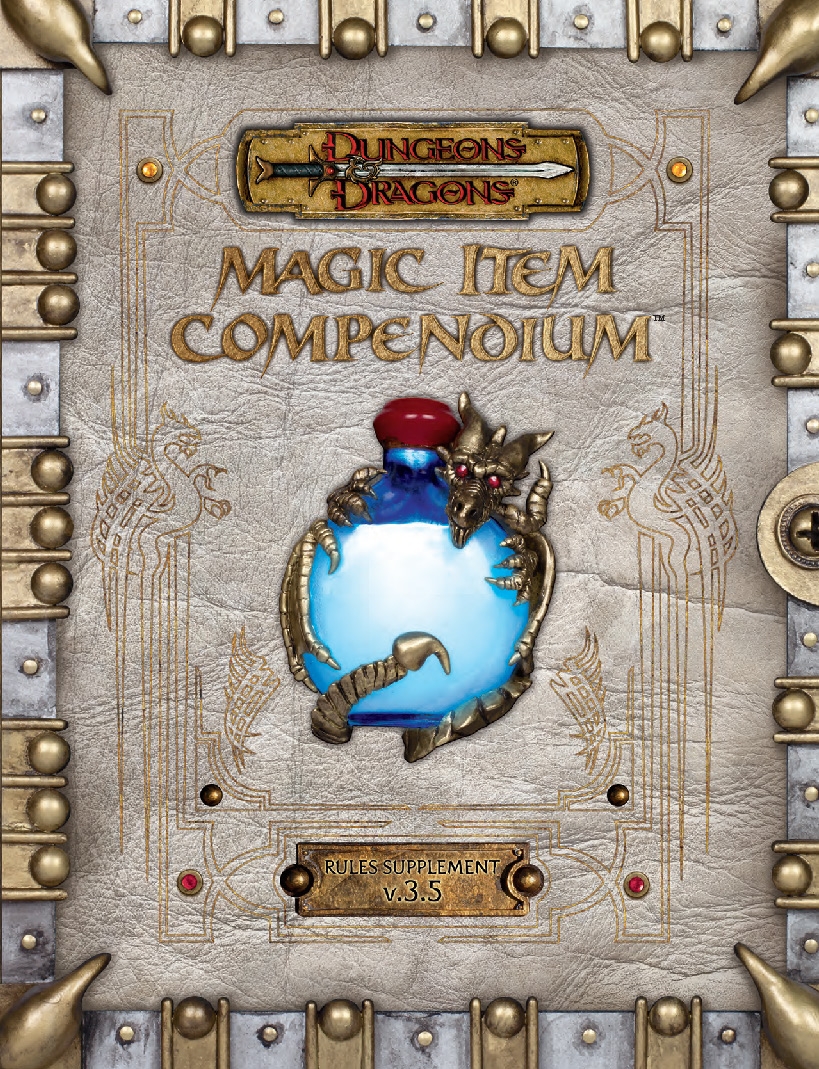 Magic Item Compendium Random Treasure - Chartopia